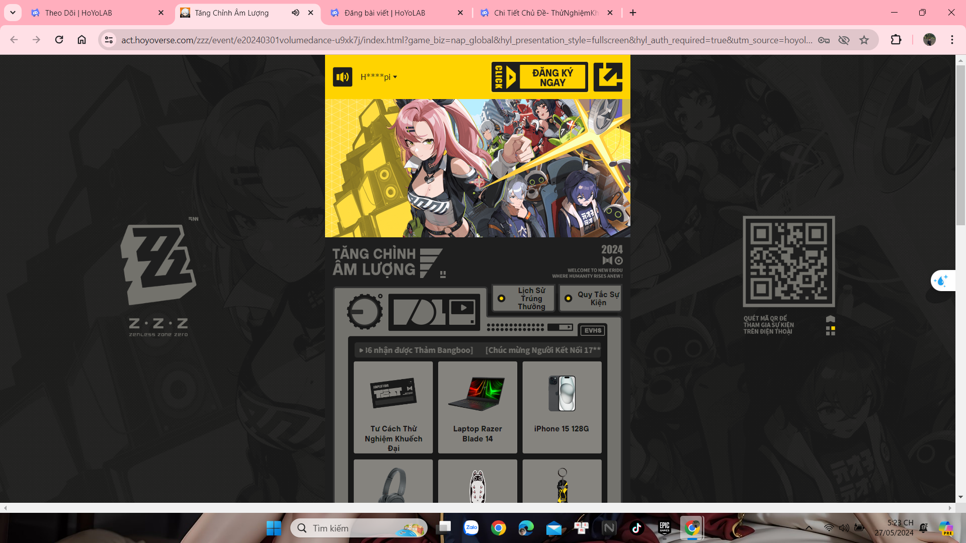 #ThửNghiệmKhuếchĐại Zenless Zone Zero | HoYoLAB