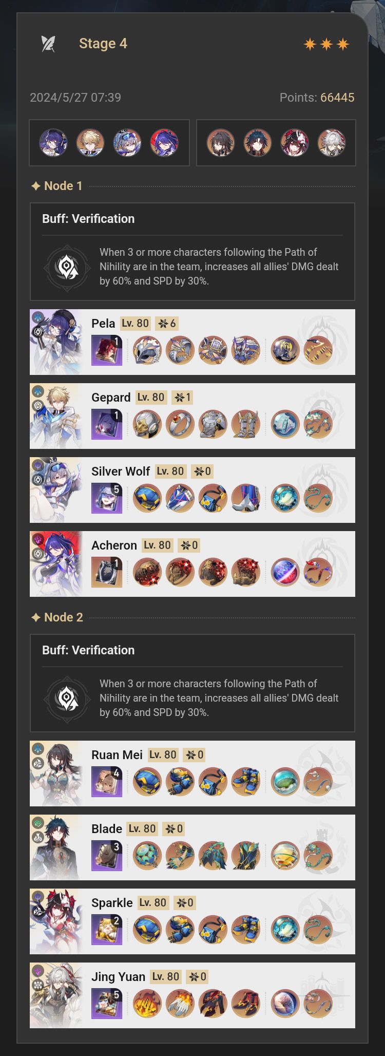 No Himeko/ Argenti & No DoT (40K+26K) Honkai: Star Rail | HoYoLAB