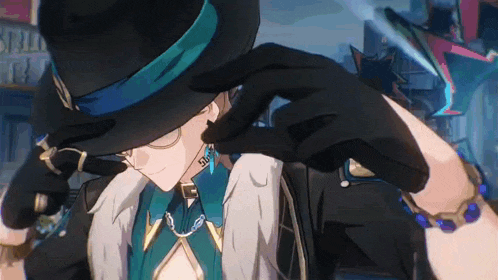 Aventurine GIFs compilation Honkai: Star Rail | HoYoLAB