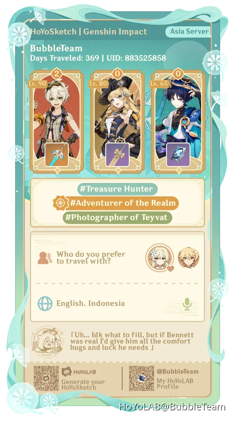 Ehe Genshin Impact | HoYoLAB