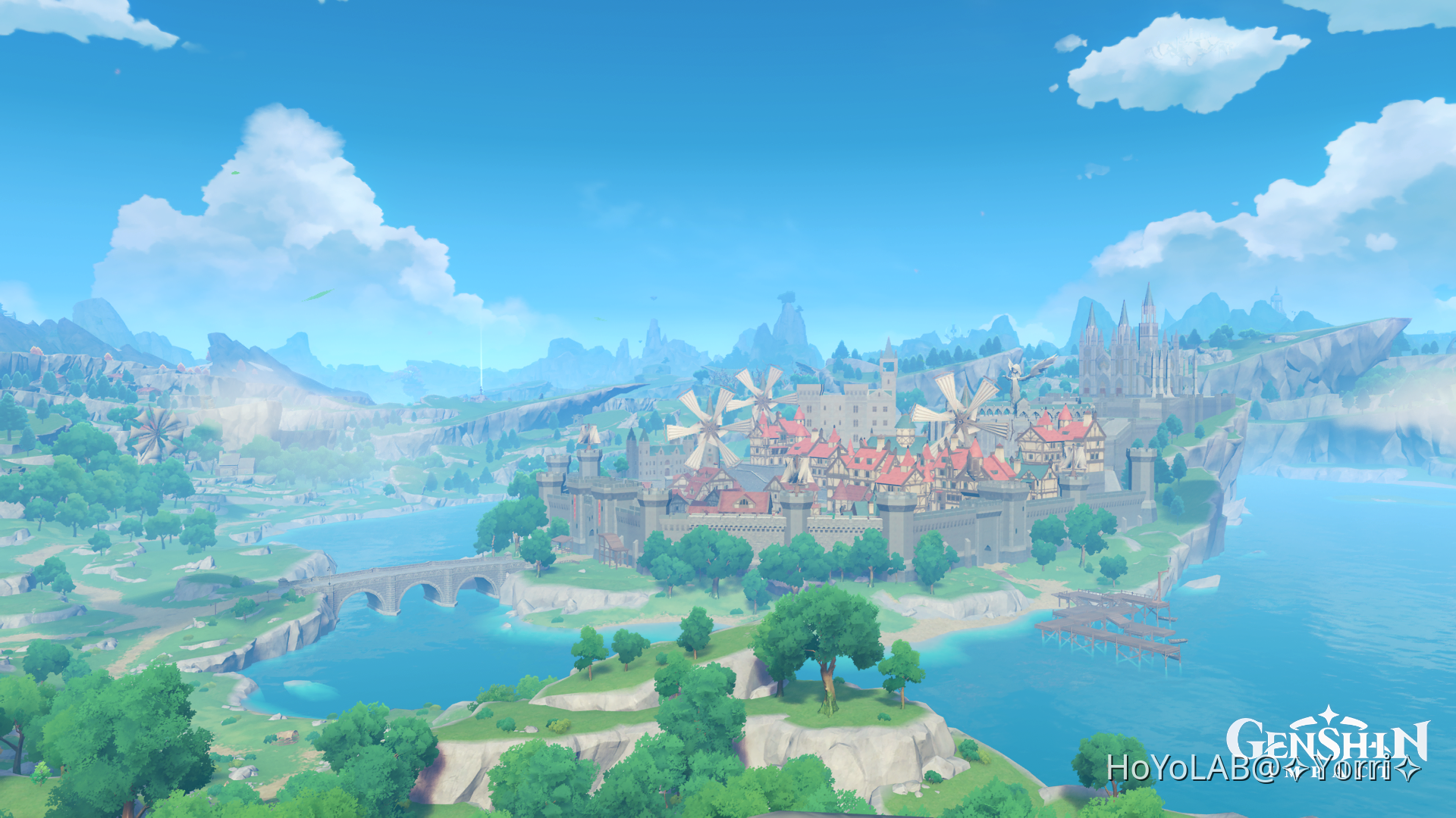 City of Monstadt (day time) Genshin Impact | HoYoLAB