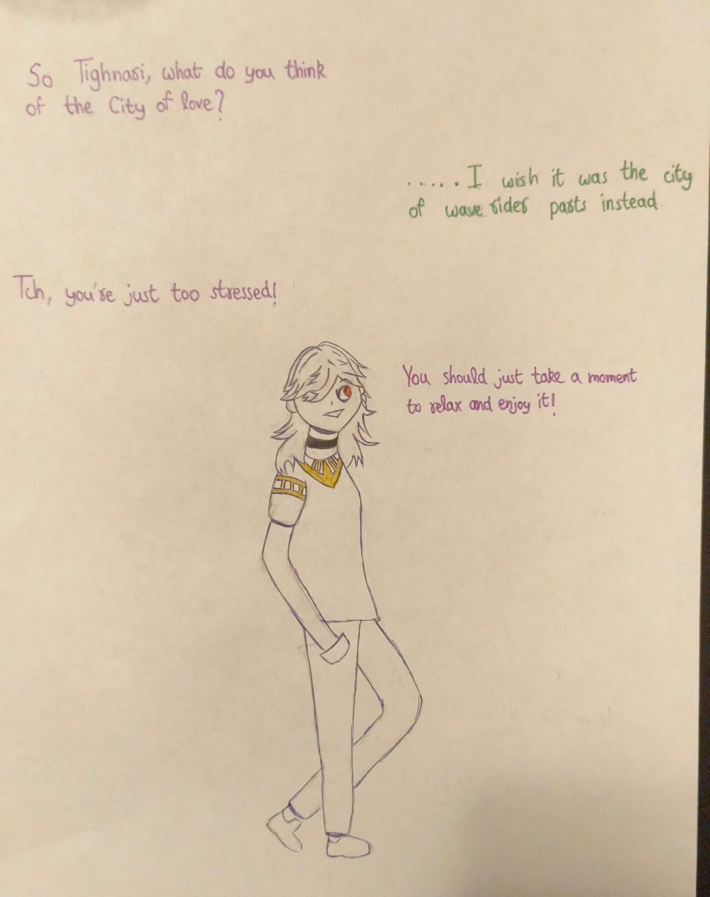 MY CYNARI COMIC PAGE 1- city of love Genshin Impact | HoYoLAB