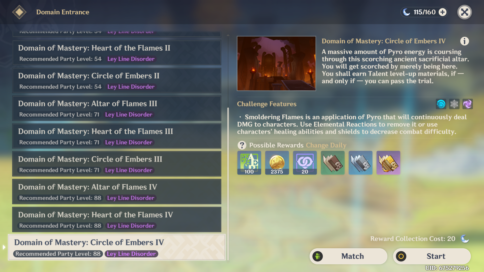 Why is a higher level domain giving me the same rewards? Genshin Impact ...