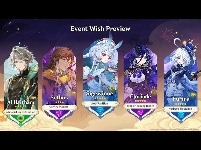 4.7 Event Wish Banners Genshin Impact | HoYoLAB
