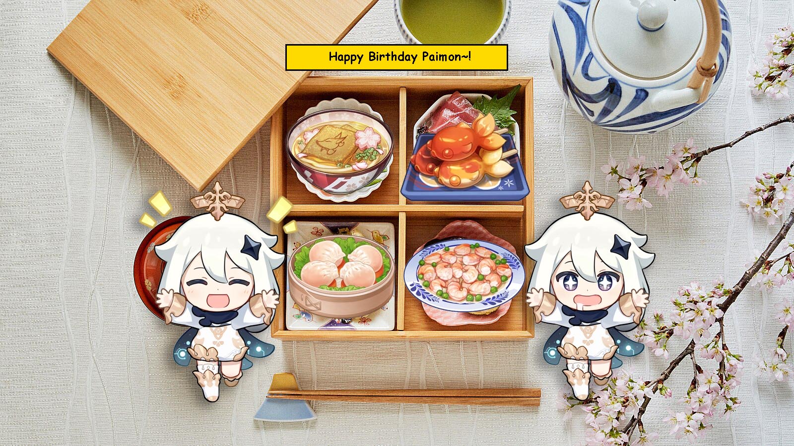 Happy Birthday Paimon~! 🎉 (1 June) Genshin Impact | HoYoLAB