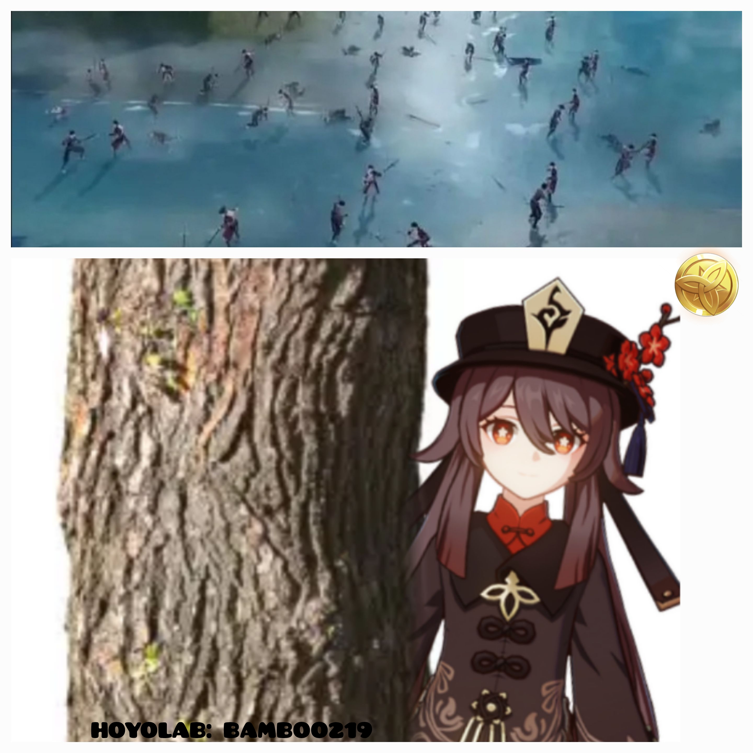 Hu Tao... Don't even think about it... ( Meme I made. You can steal it ...