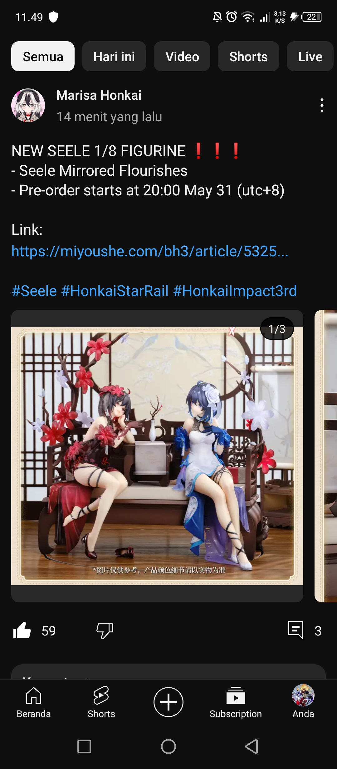 Aku jg mw 😭😭 Honkai Impact 3rd | HoYoLAB