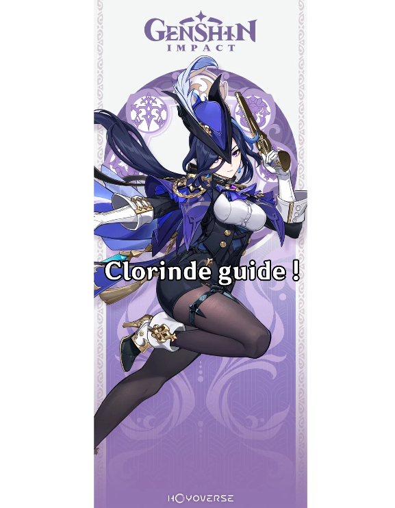 clorinde guide - item checklist - part3 ♥︎ Genshin Impact | HoYoLAB
