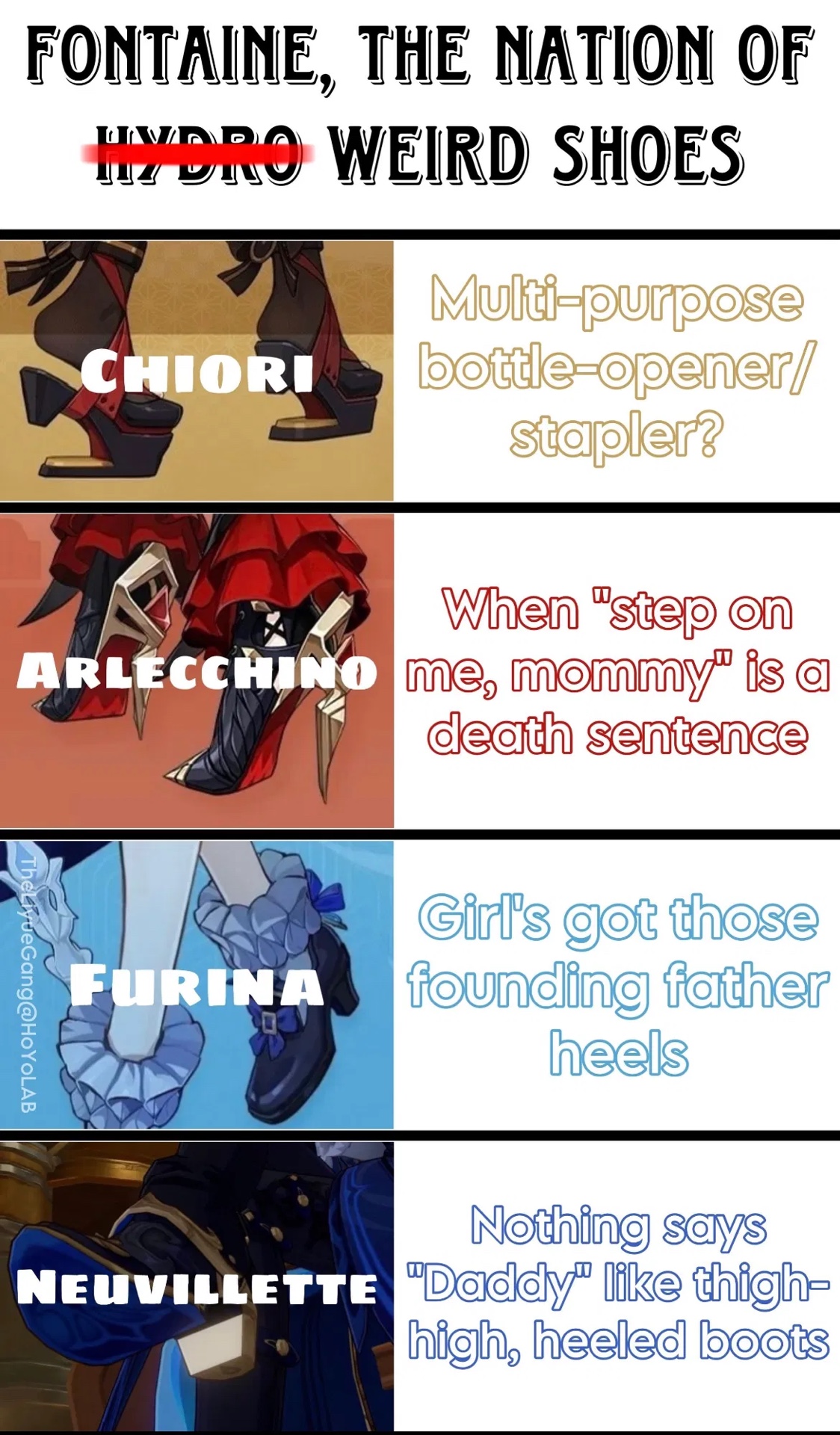 Somebody please tell me these are real shoes Genshin Impact | HoYoLAB