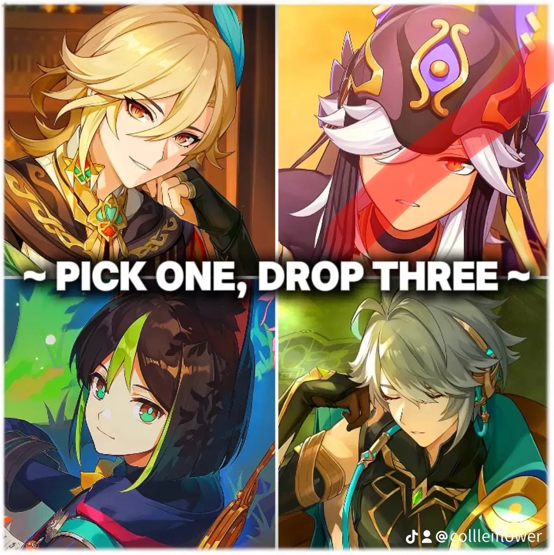 Pick one drop 3! Genshin Impact | HoYoLAB
