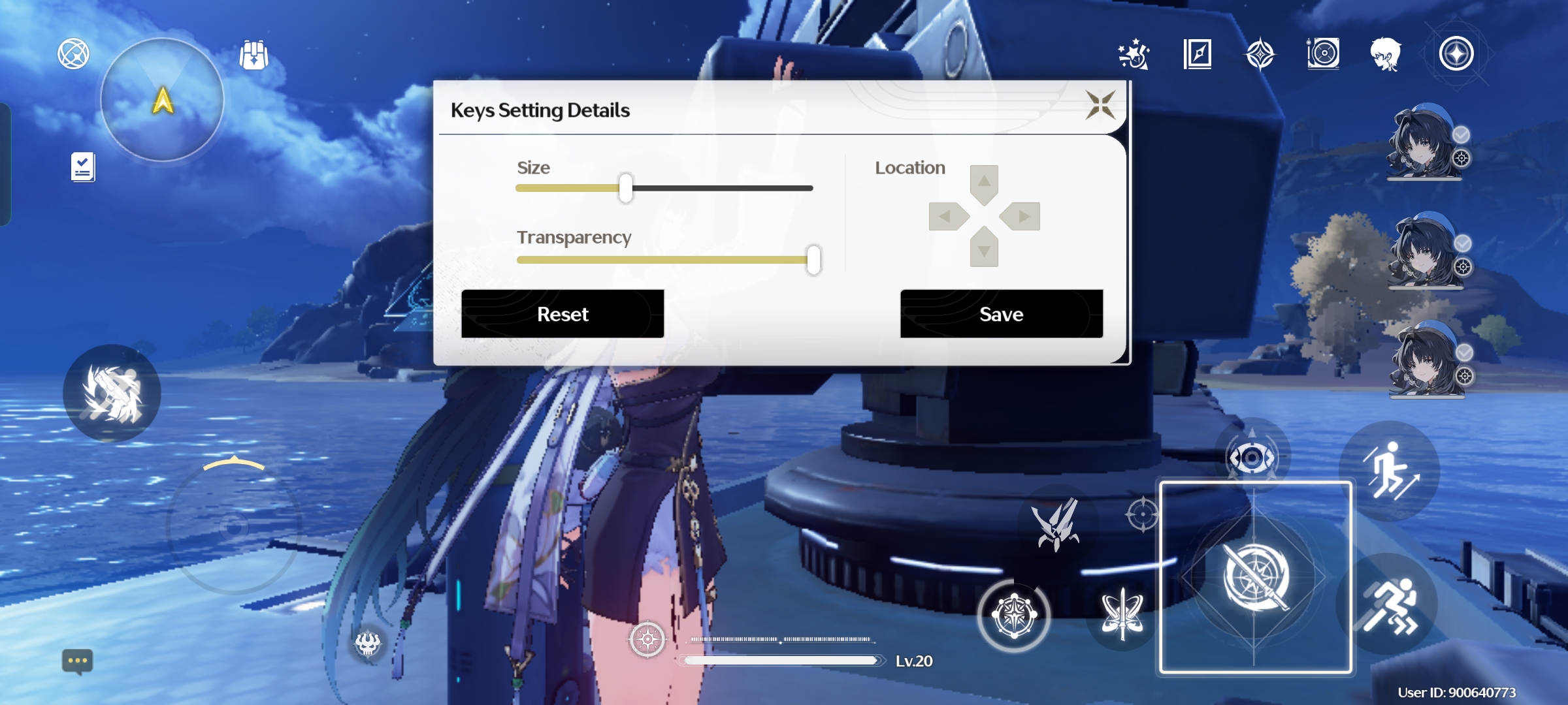 Buttons customization Genshin Impact | HoYoLAB