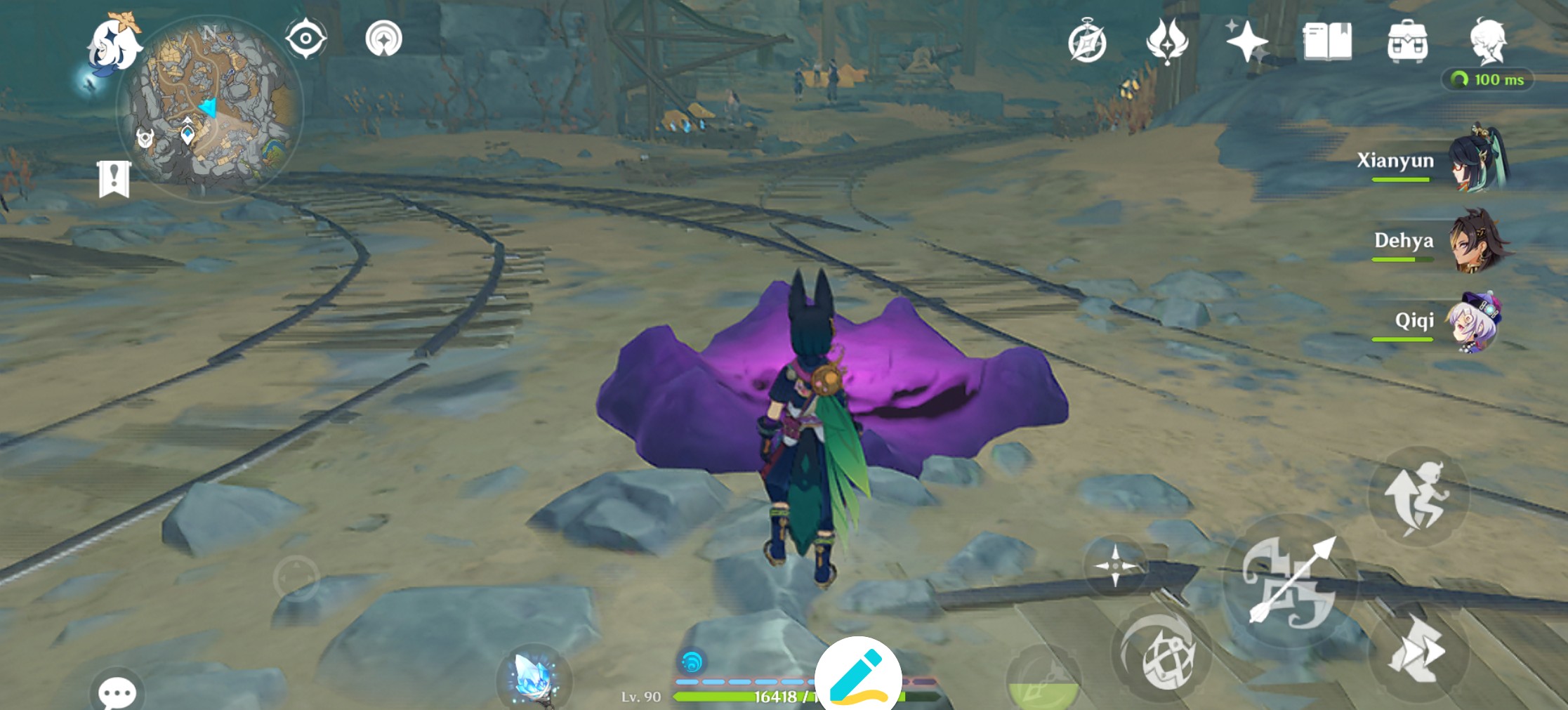 Purple ooze Chasm underground Genshin Impact | HoYoLAB