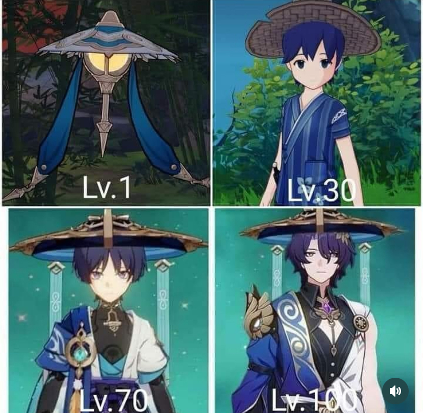 Baby Scara and adult Scara , which is your fav Genshin Impact | HoYoLAB