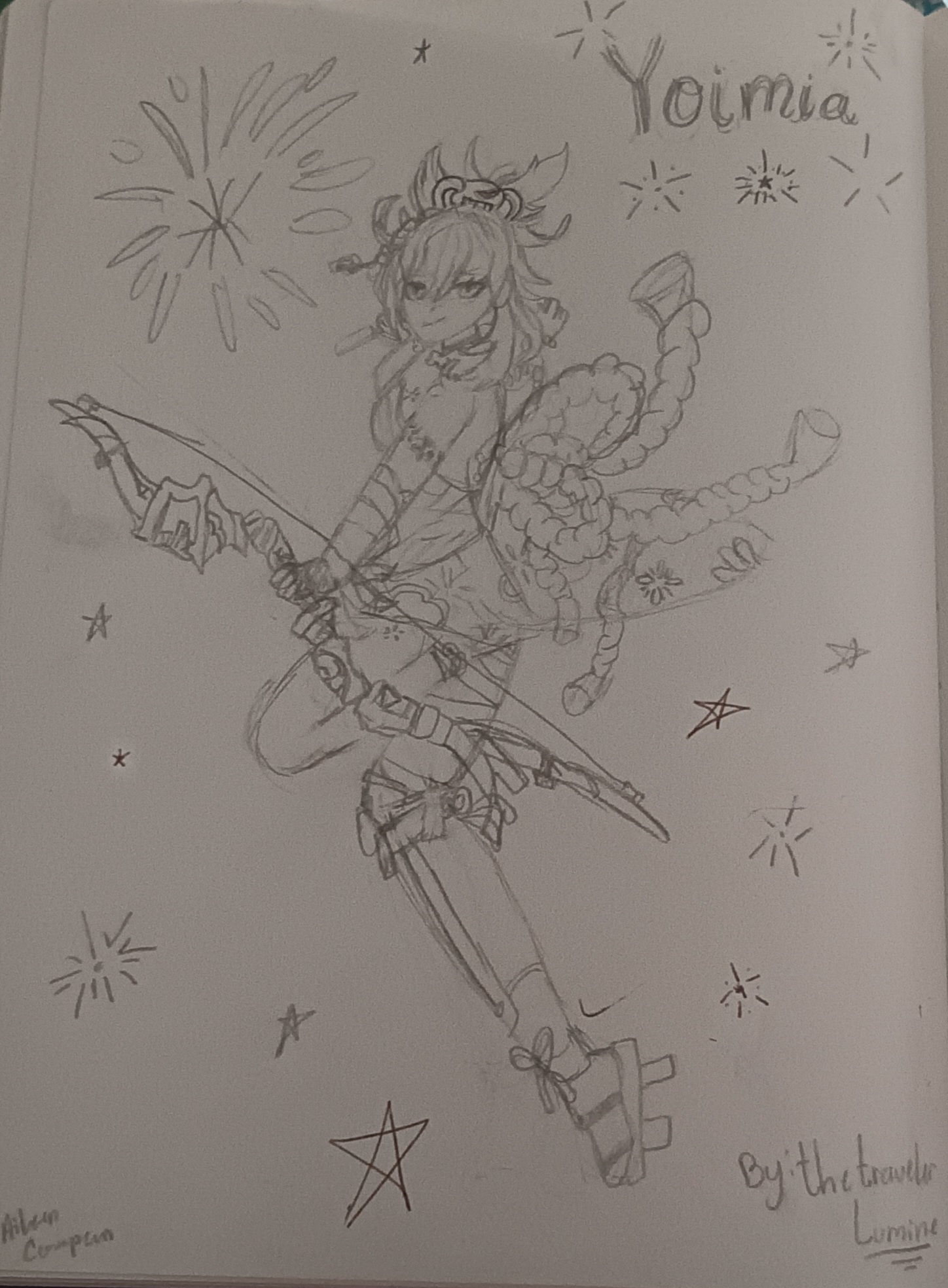 I finished Yoimia! Genshin Impact | HoYoLAB