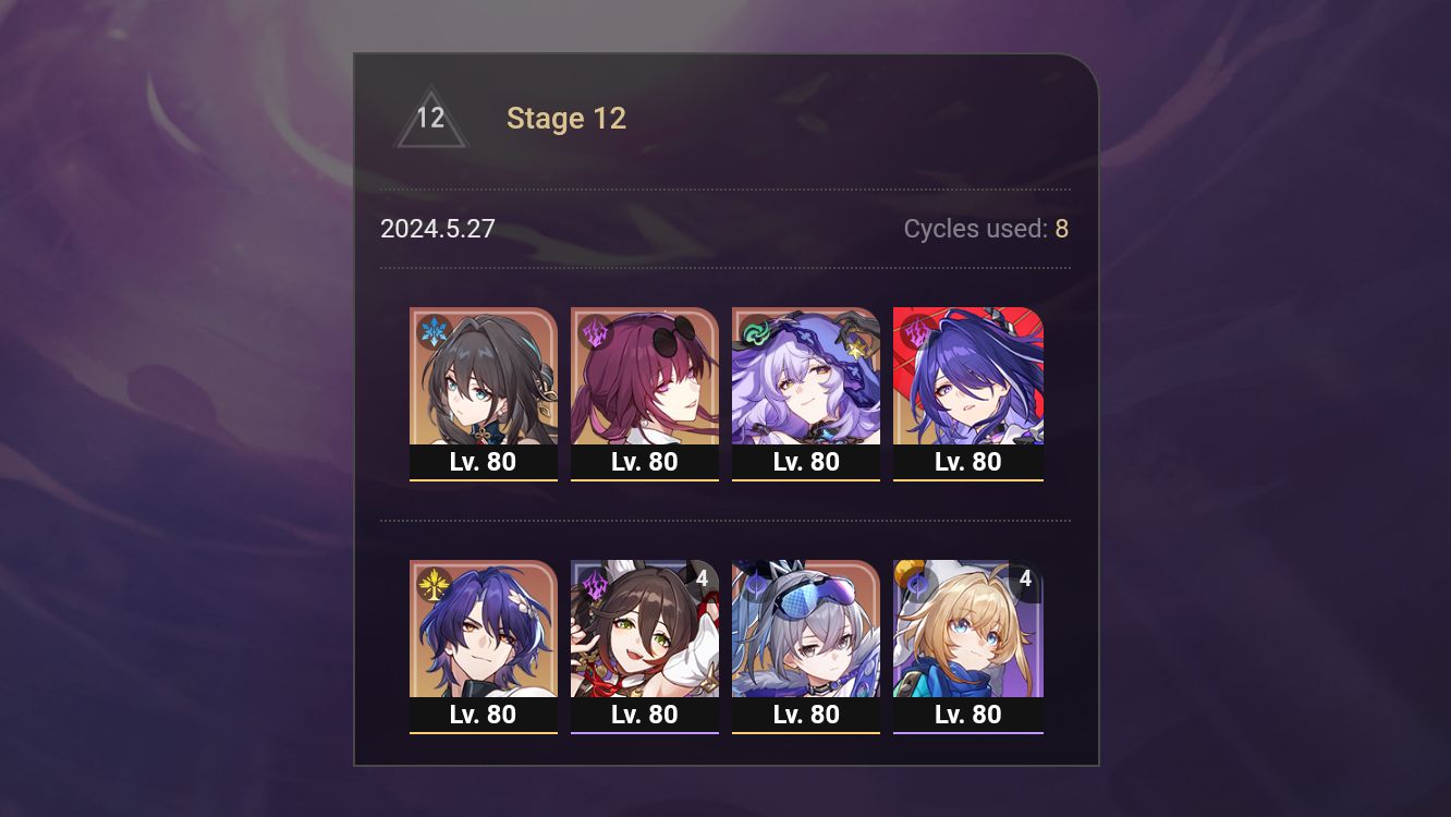 Defense orb acheron with top2% ratio om Honkai: Star Rail | HoYoLAB