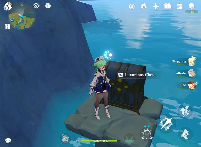 I go treasure chest hunting when I’m bored. A rare sight to see at AR50 ...