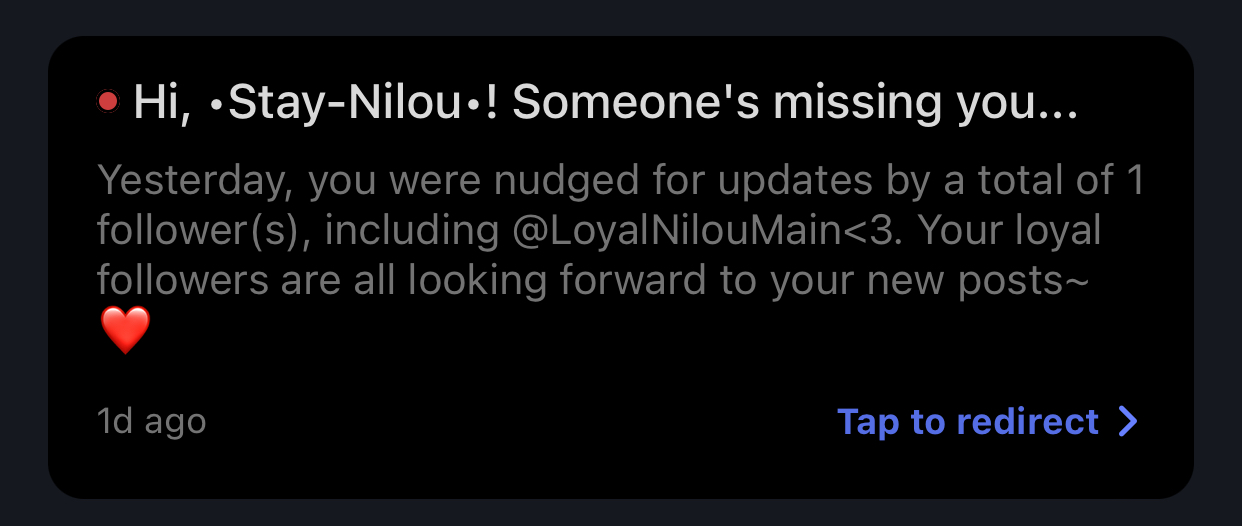 looks like my dear follower is missing me..! Genshin Impact | HoYoLAB