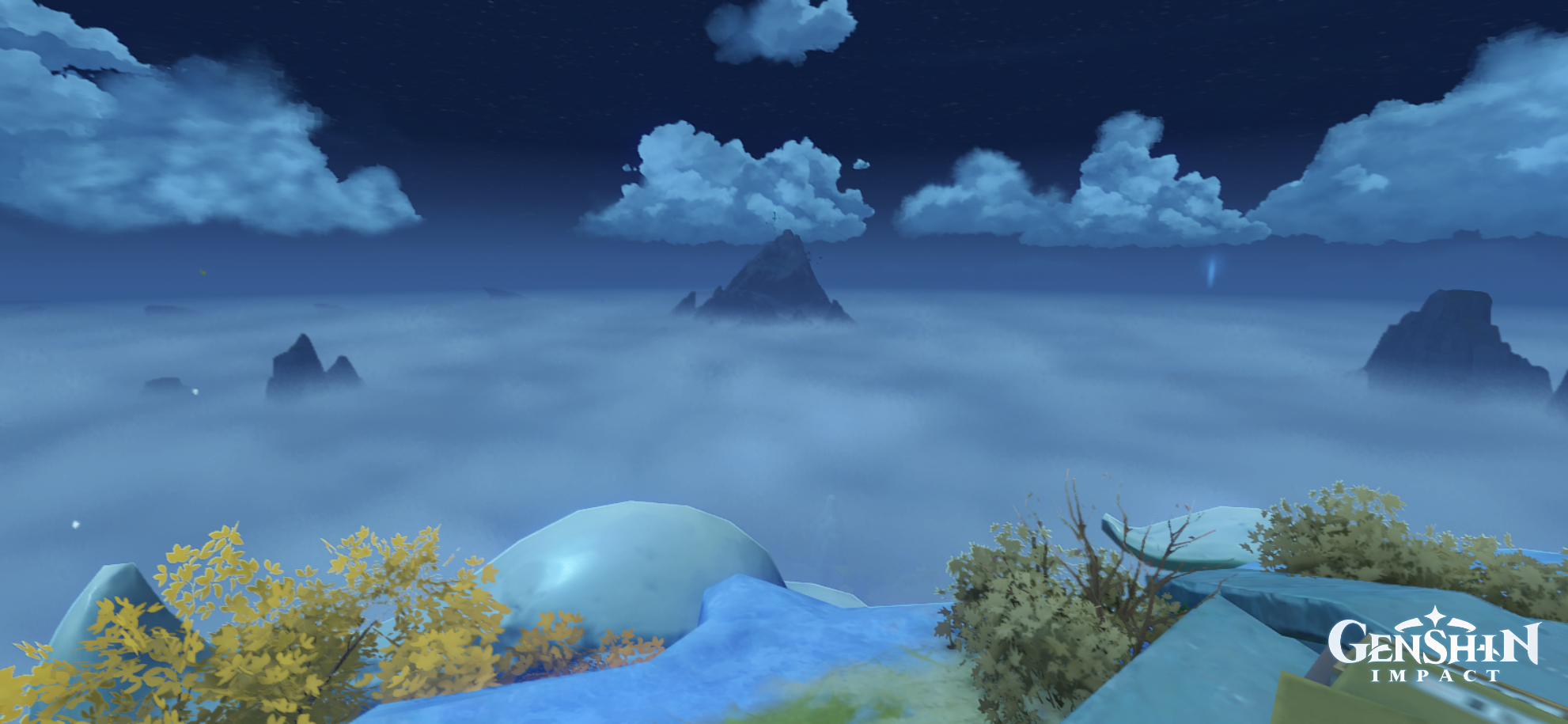 A literal sea of Clouds. Genshin Impact | HoYoLAB