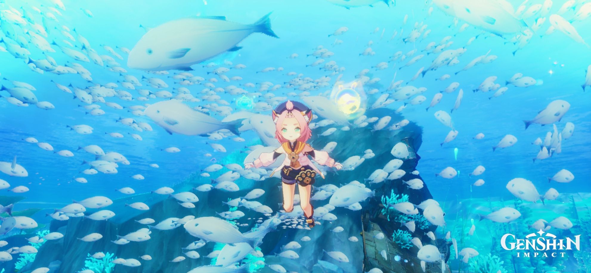 Diona’s second fish parodies. Genshin Impact | HoYoLAB