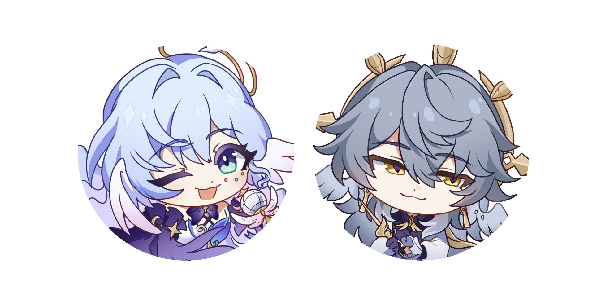 Robin and Sunday BP icons Honkai: Star Rail | HoYoLAB