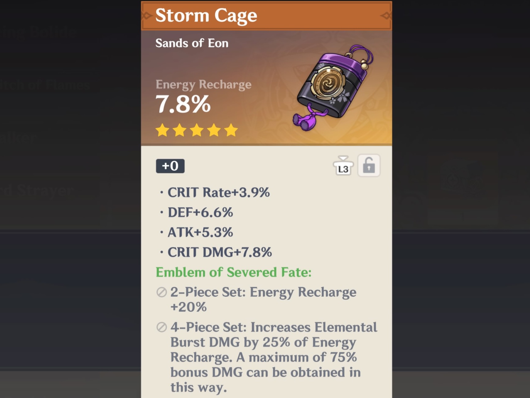 After endless Emblem grinding I finally got the perfect sands drop for ...