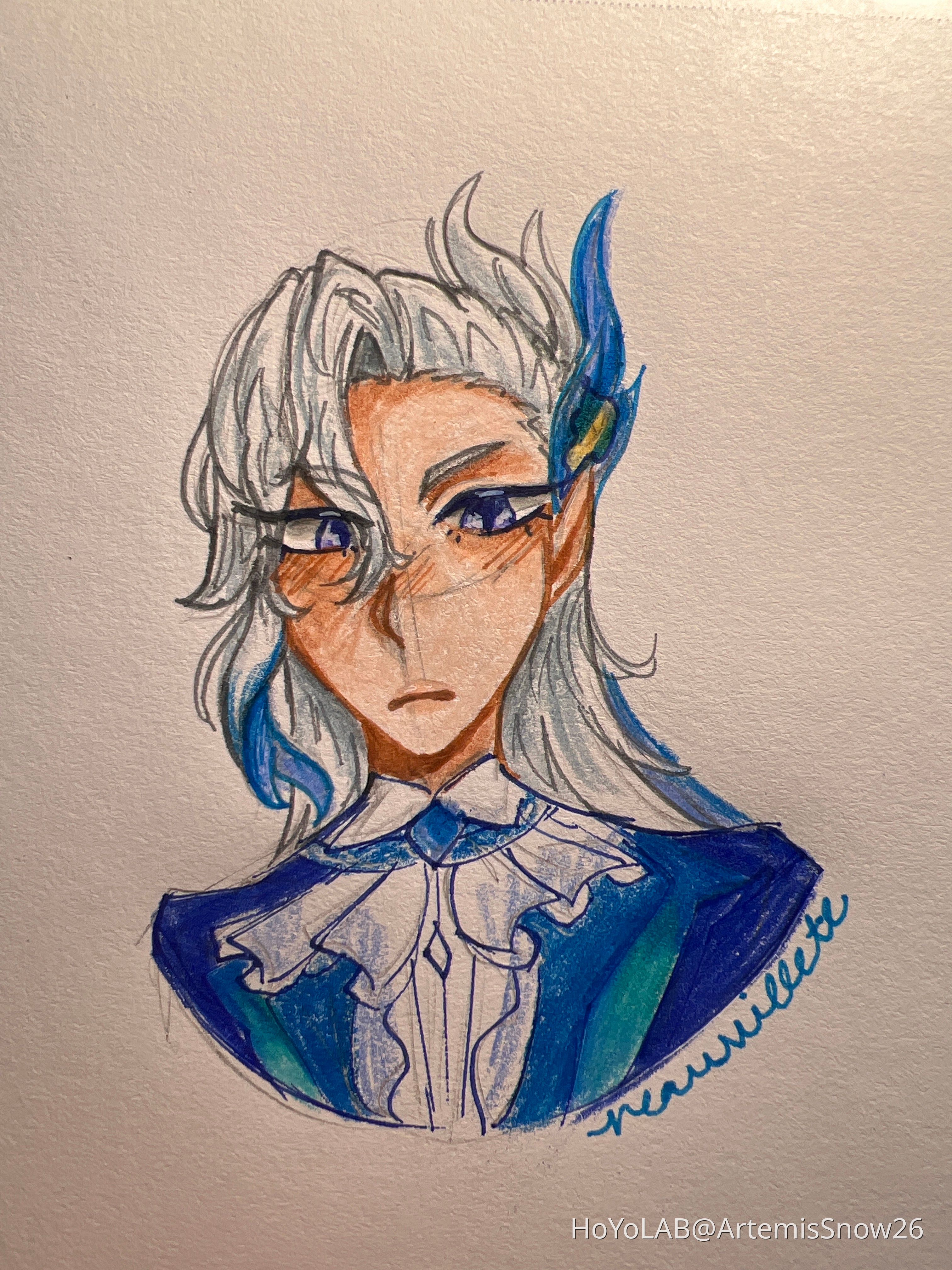 Neuvi drawing ️ Genshin Impact | HoYoLAB