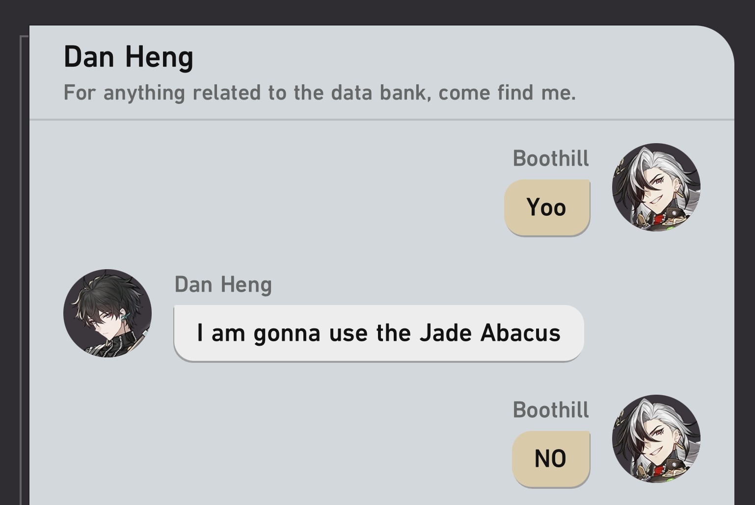 thanks to a user, found a site where u can make hsr chats (link in desc ...