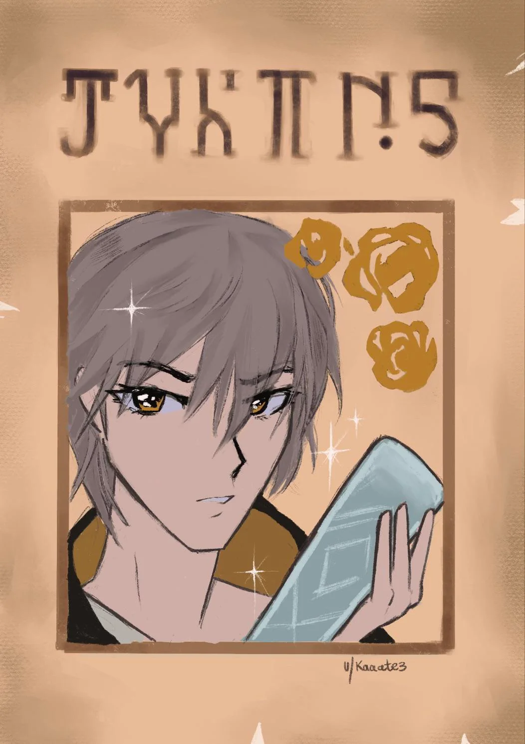 MC didn’t get a second wanted poster so I drew one myself (Pt.2) Honkai ...