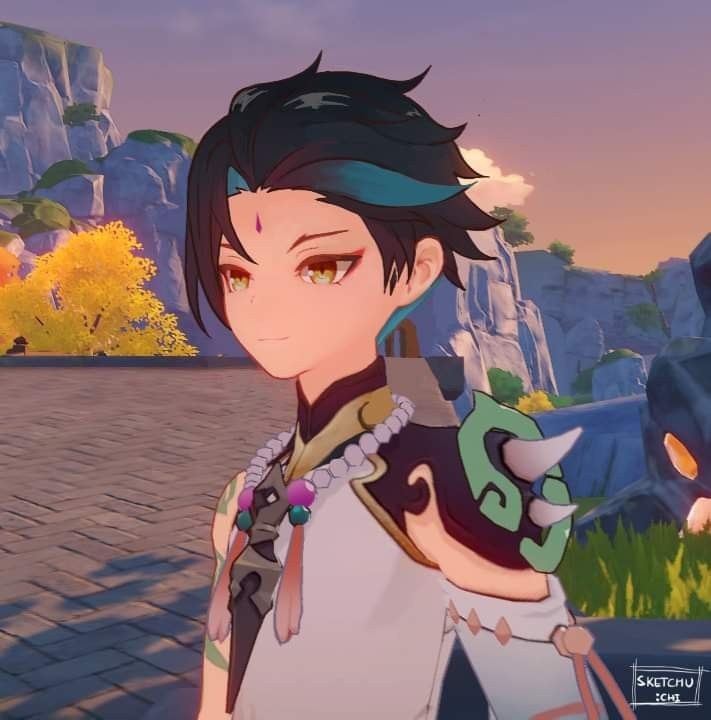 Xiao but had a haircut Genshin Impact | HoYoLAB