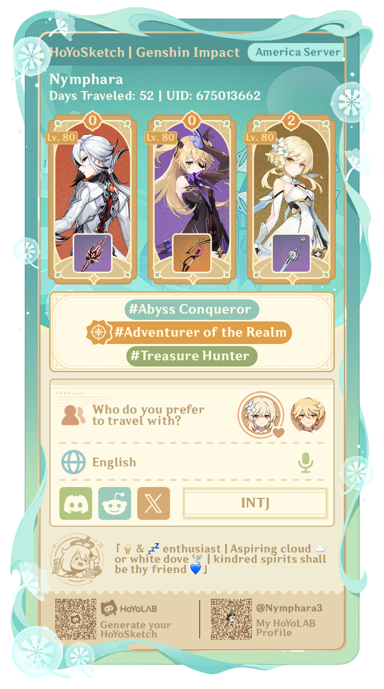 Friendship Declaration! Genshin Impact | HoYoLAB