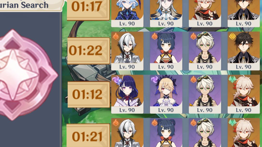 Showcase of Platinum in all 4 Event Bosses Genshin Impact | HoYoLAB