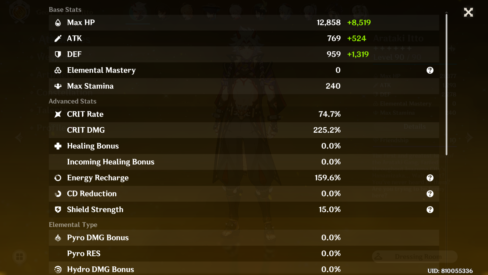 Just Normal Itto build Nothing specail Genshin Impact | HoYoLAB