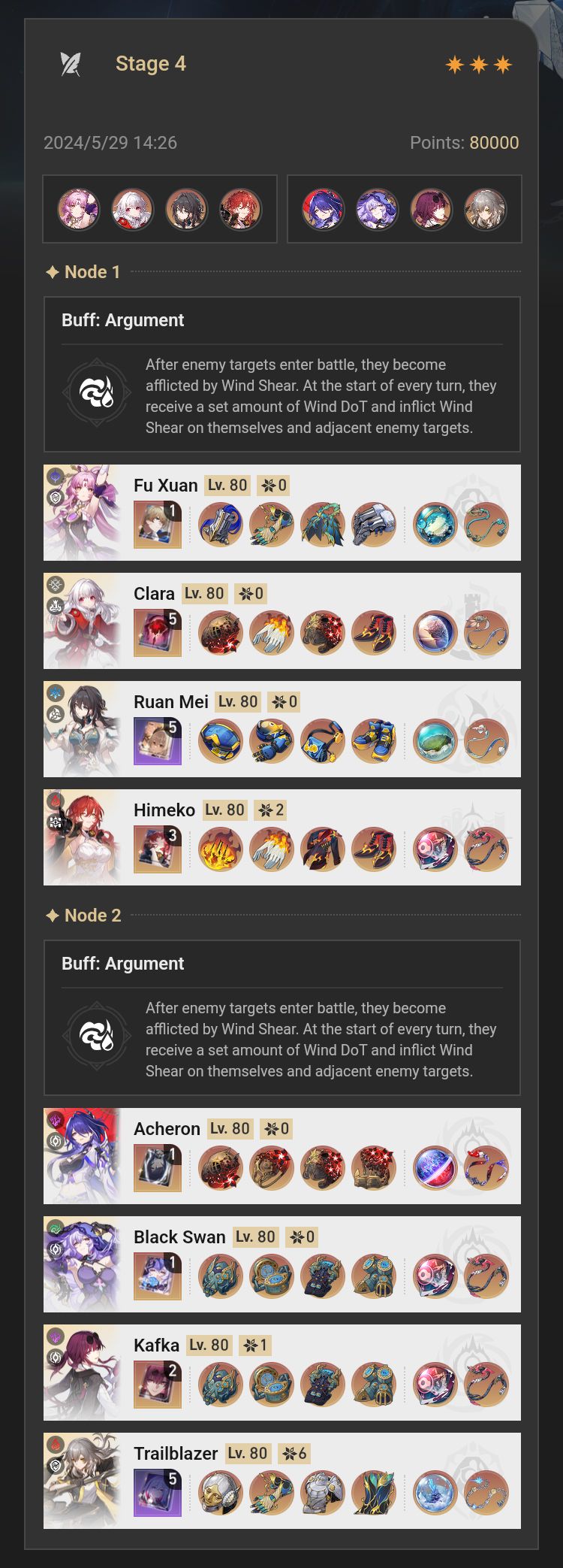 80k - RNG RELIANT NODE 1 & EZ CLAP NODE 2 Honkai: Star Rail | HoYoLAB