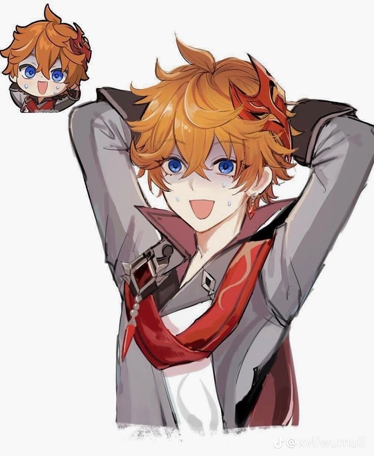 Tartaglia sticker Genshin Impact | HoYoLAB