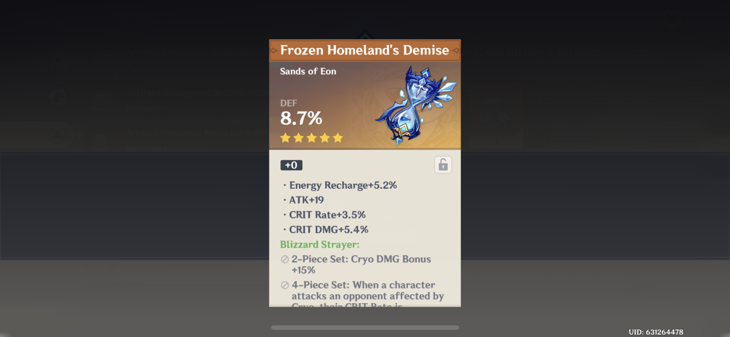 Good Substats, wrong Main Stat Genshin Impact | HoYoLAB