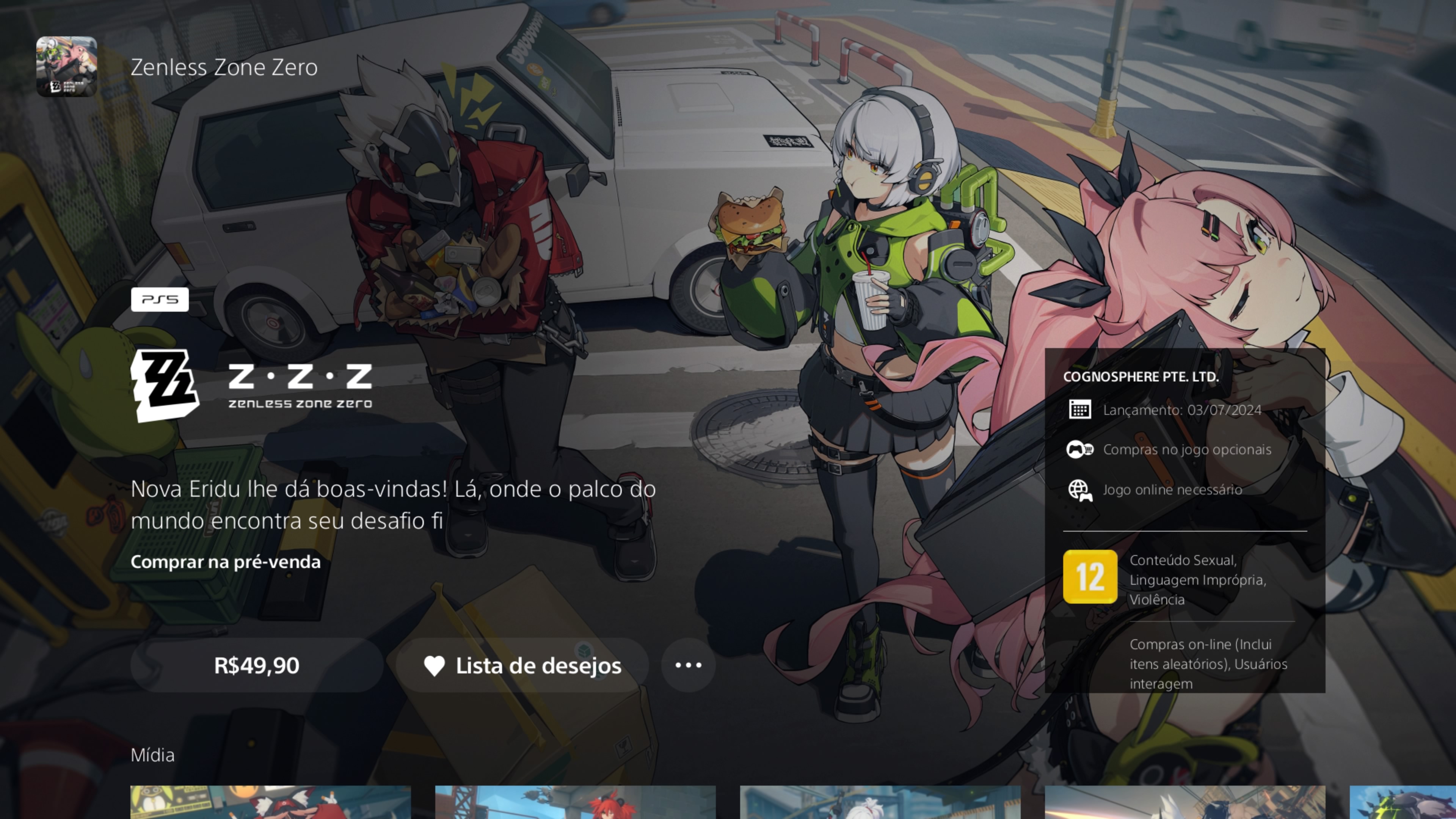 Opa, pera aí um segundo... Zenless Zone Zero | HoYoLAB