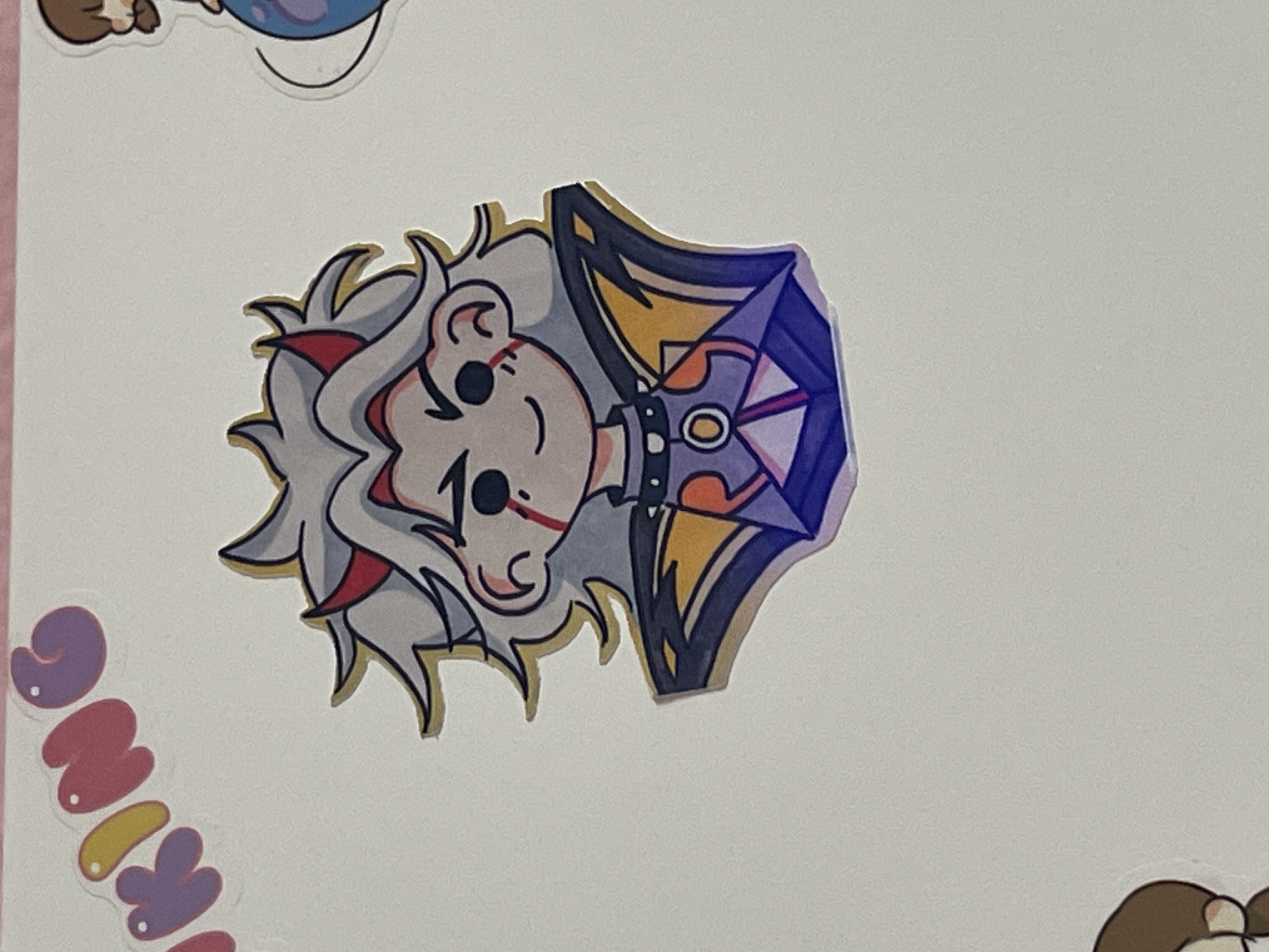 Made my digital drawings into stickers! Genshin Impact | HoYoLAB