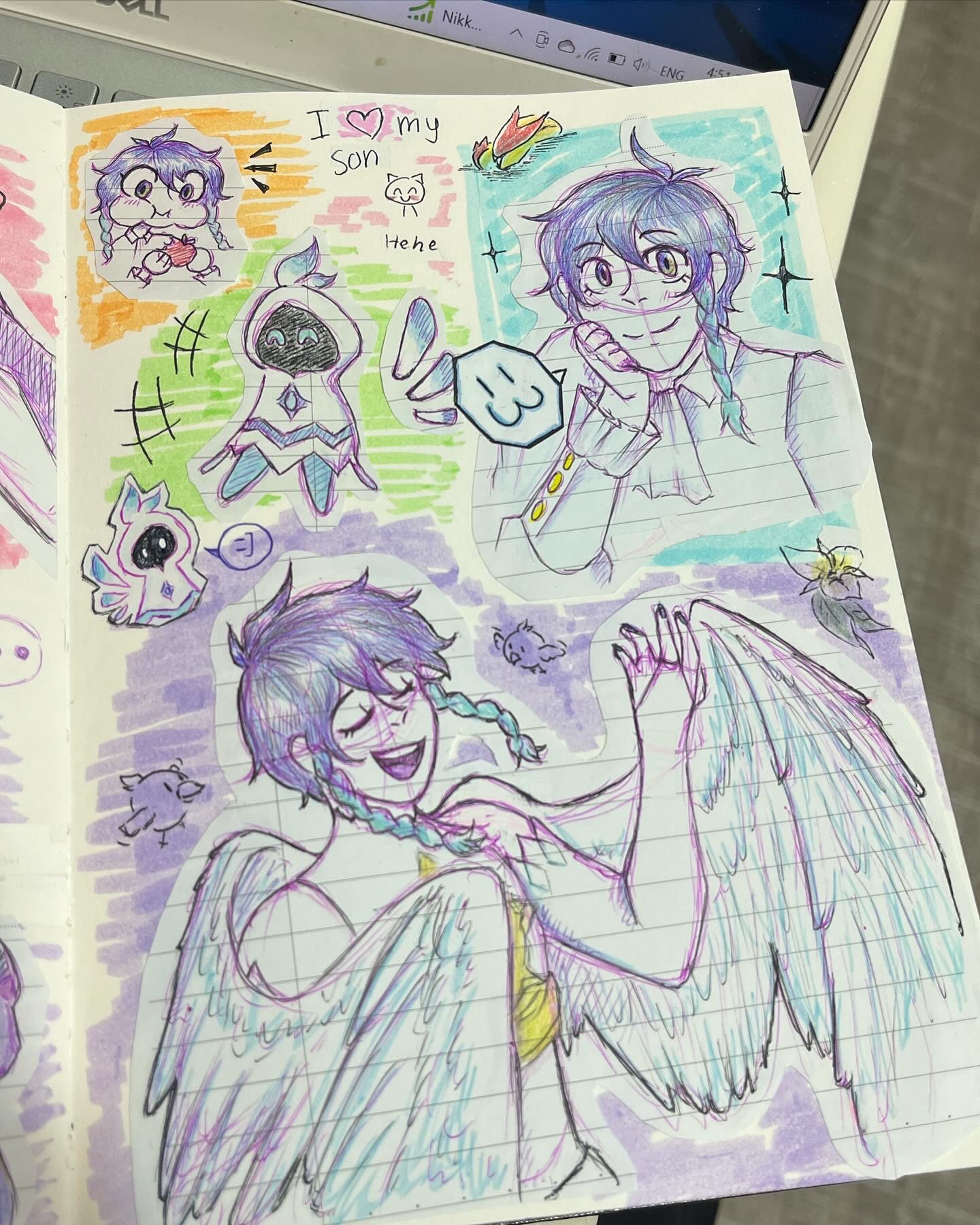 Venti doodles Genshin Impact | HoYoLAB