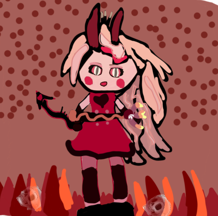 Charlie demon form fanart | HoYoLAB