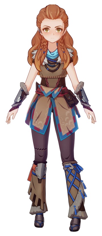 Aloy redesign (just a redesign to make her more Irish because she is ed ...