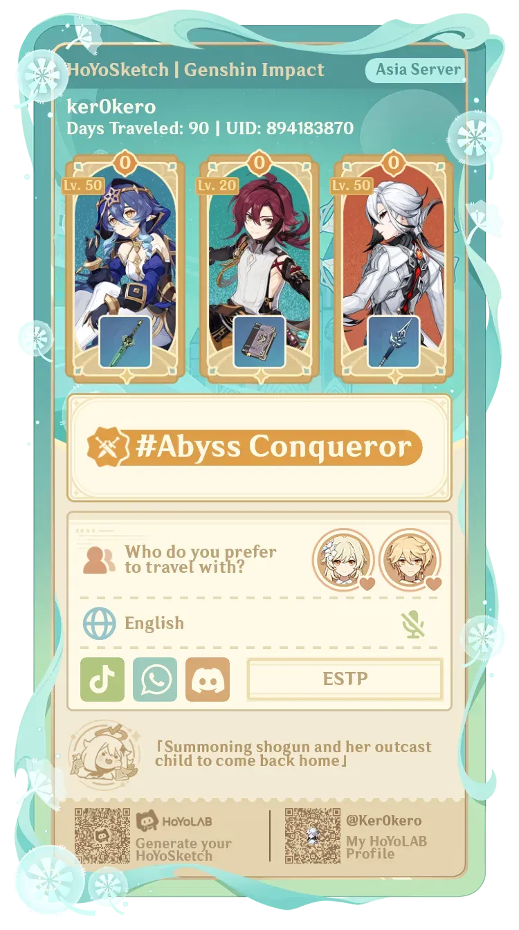 hi Genshin Impact | HoYoLAB