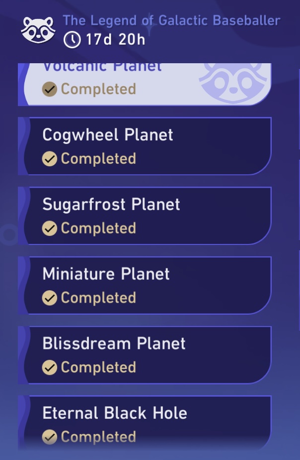 Galactic Baseballer: Too easy, too short (read description) Honkai ...