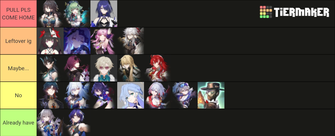 hsr pull priority 😣😣 Honkai: Star Rail | HoYoLAB