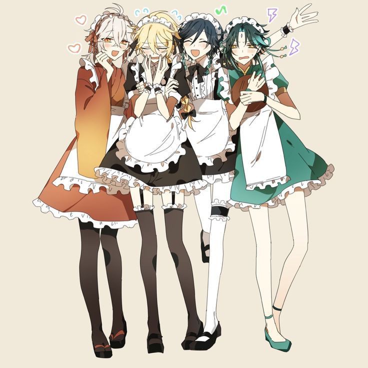 Aether's Anemo squad and Lumine's squad🫠 Genshin Impact | HoYoLAB