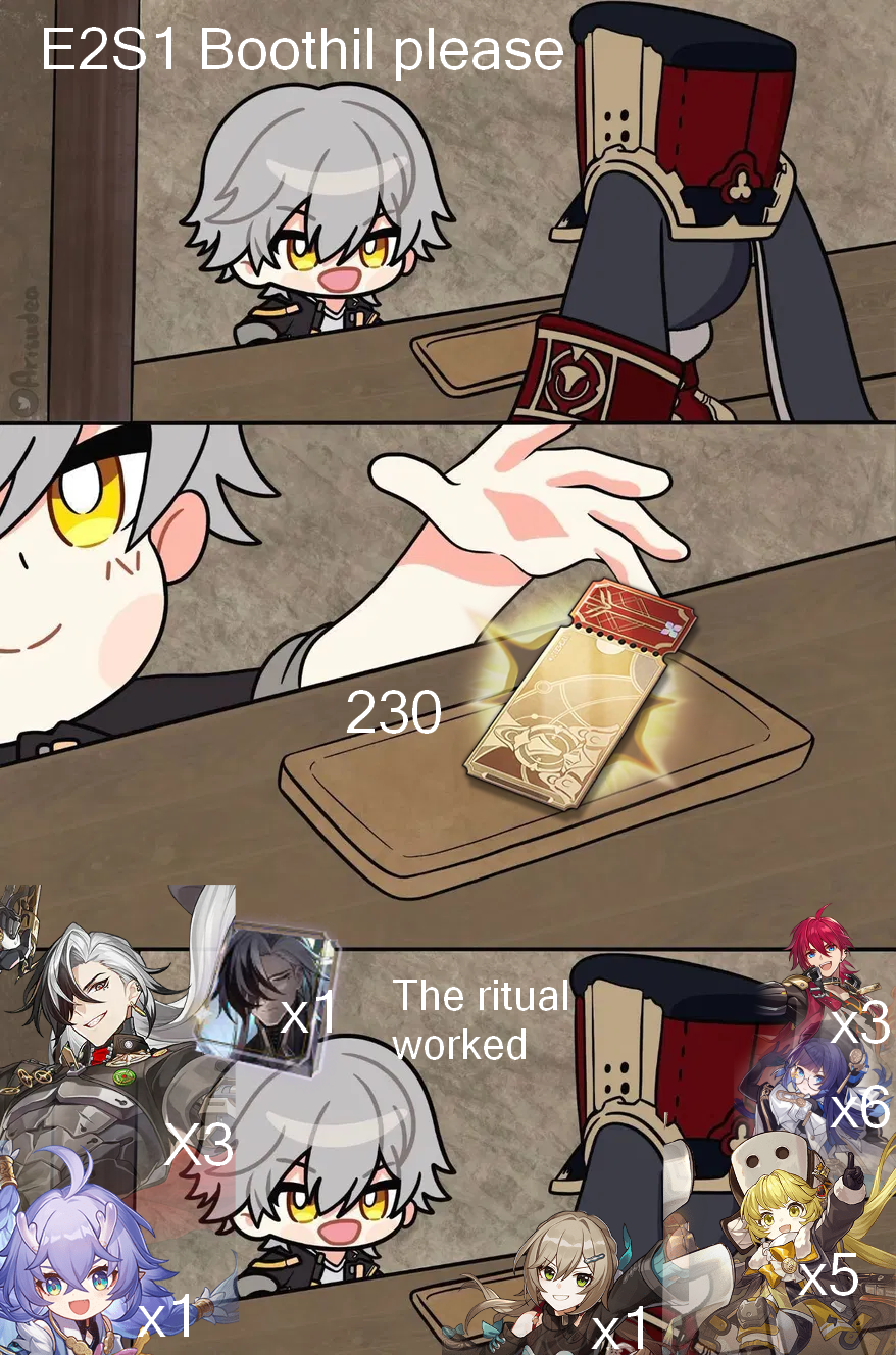 Boothil pulls went insane Honkai: Star Rail | HoYoLAB