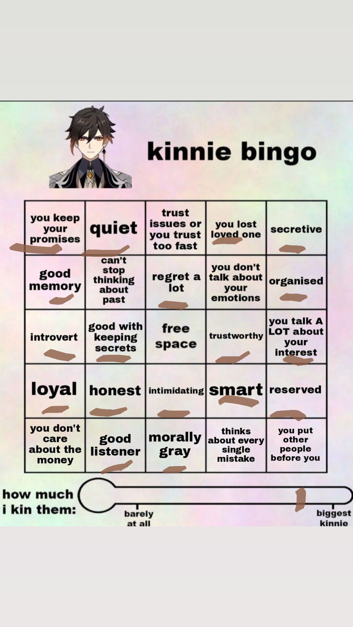 Zhongli bingo Genshin Impact | HoYoLAB