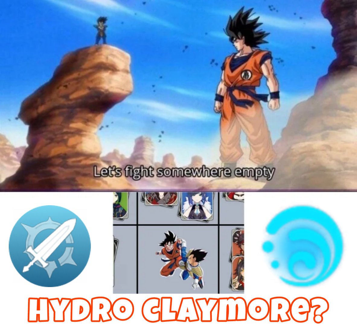 Hydro claymore when Genshin Impact | HoYoLAB