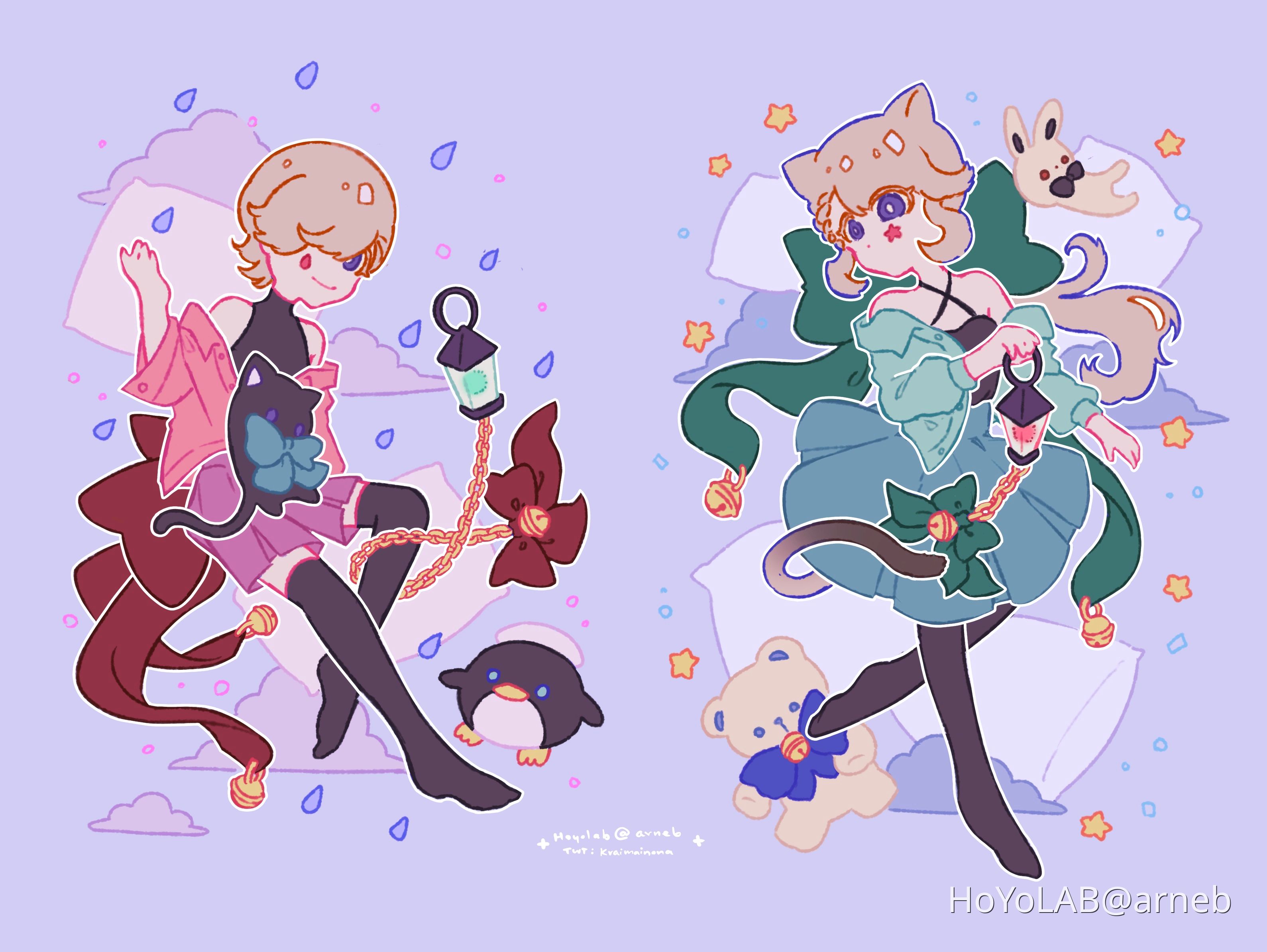 Lyney & Lynette version ️💚 Genshin Impact | HoYoLAB