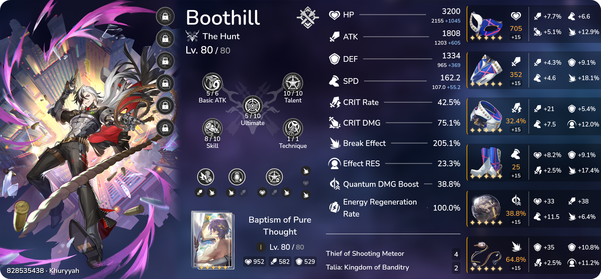 Boothill build Honkai: Star Rail | HoYoLAB