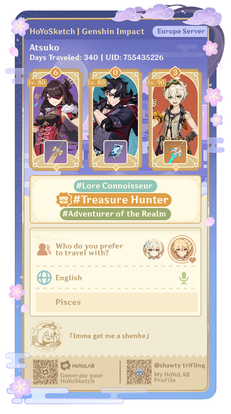 Insert cool title here* Genshin Impact | HoYoLAB